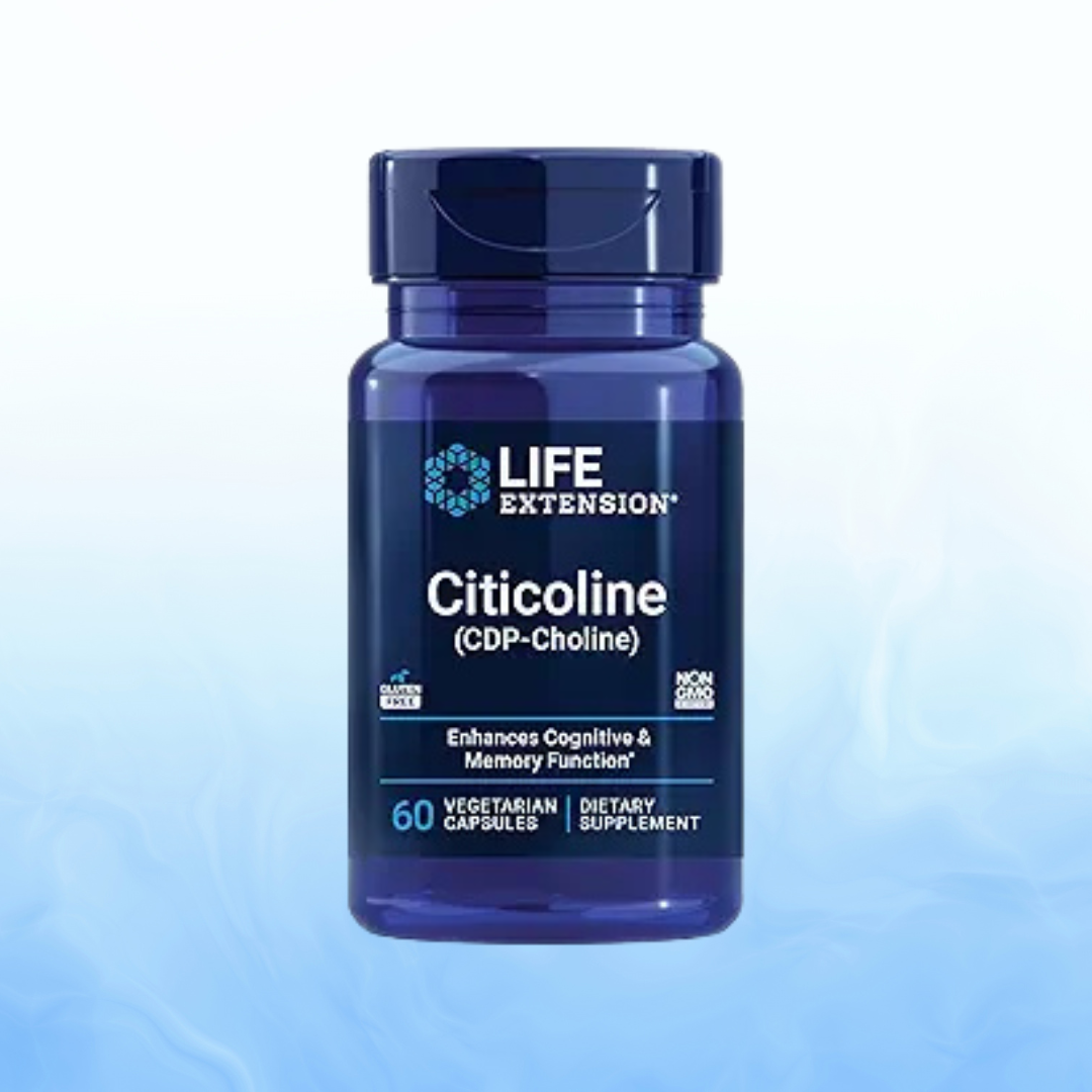 Citicolina 250mg Life Extension 60 Cápsulas | bhorganic
