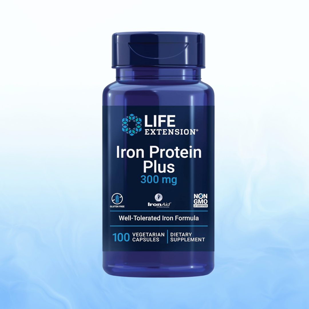 Iron Protein Plus 300 mg 100 caps | BH Organic – bhorganic